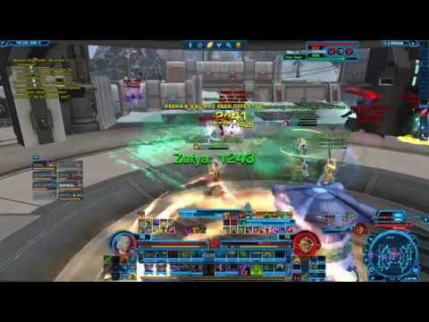 SWTOR PVP level 70 Balance Sage Civil War - YouTube