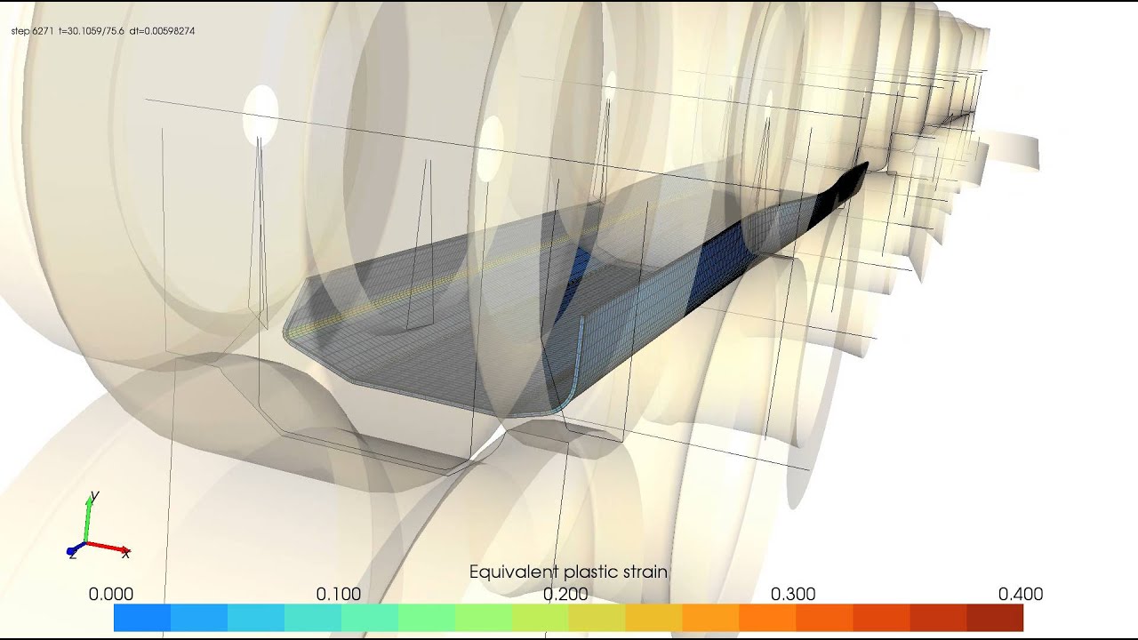 Roll forming Simulation of a Rocker Panel - YouTube