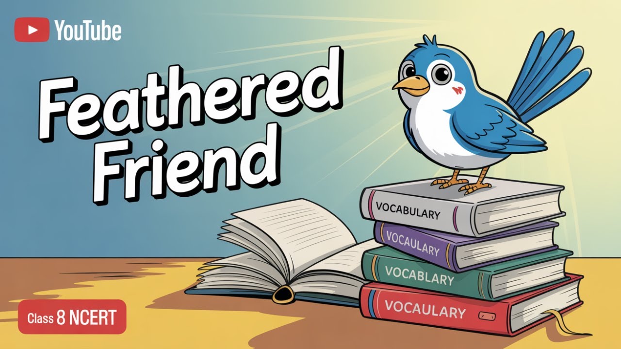 Class 8 English Chapter 1 Vocabulary | Feathered Friend | NCERT Poorvi ...