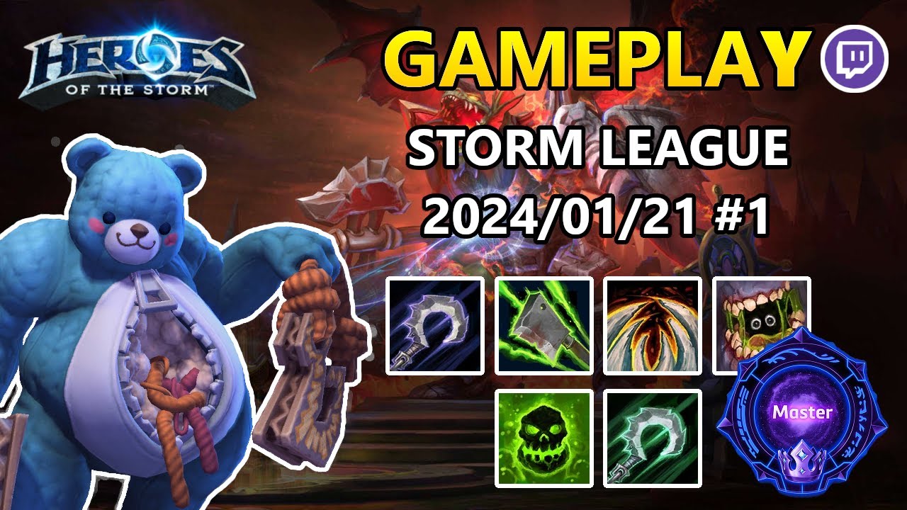 2024/01/21 | #1 | Heroes of the Storm | Twitch | Storm League ...