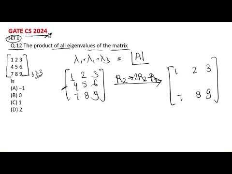 ENGINEERING MATHEMATICS GATE CS PYQ 2024 - YouTube