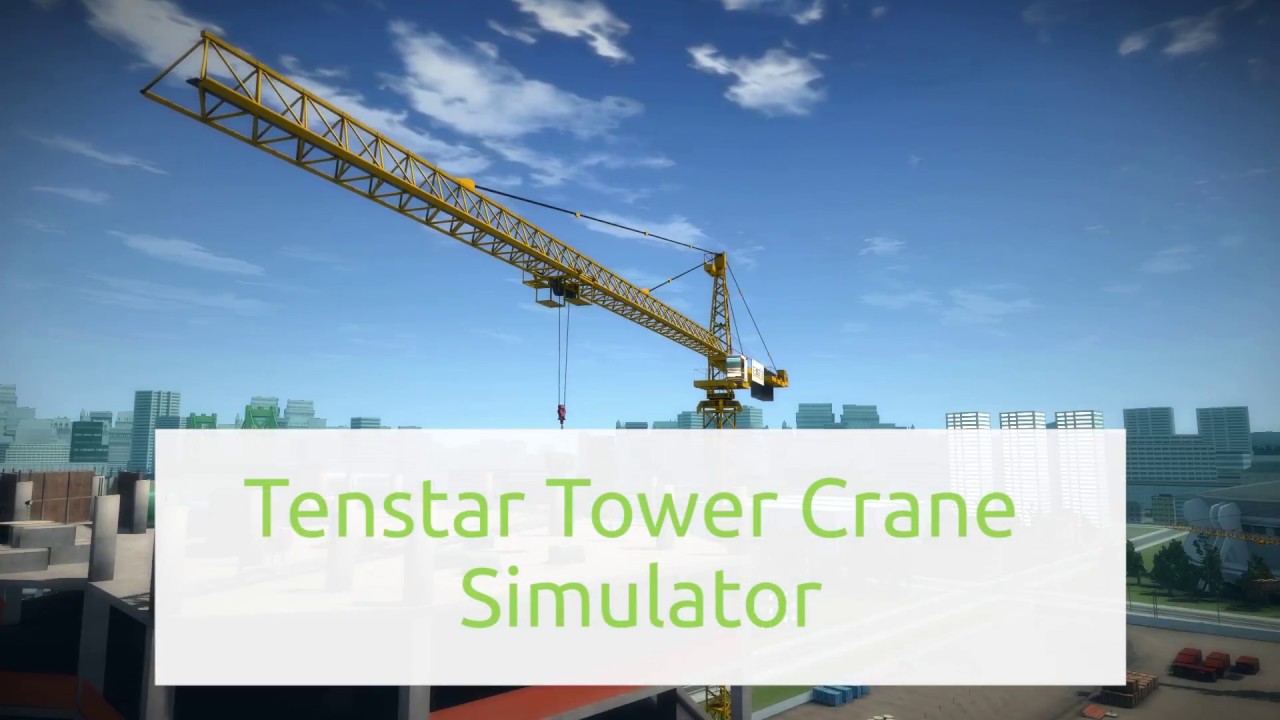 Tenstar Tower Crane Simulator - YouTube