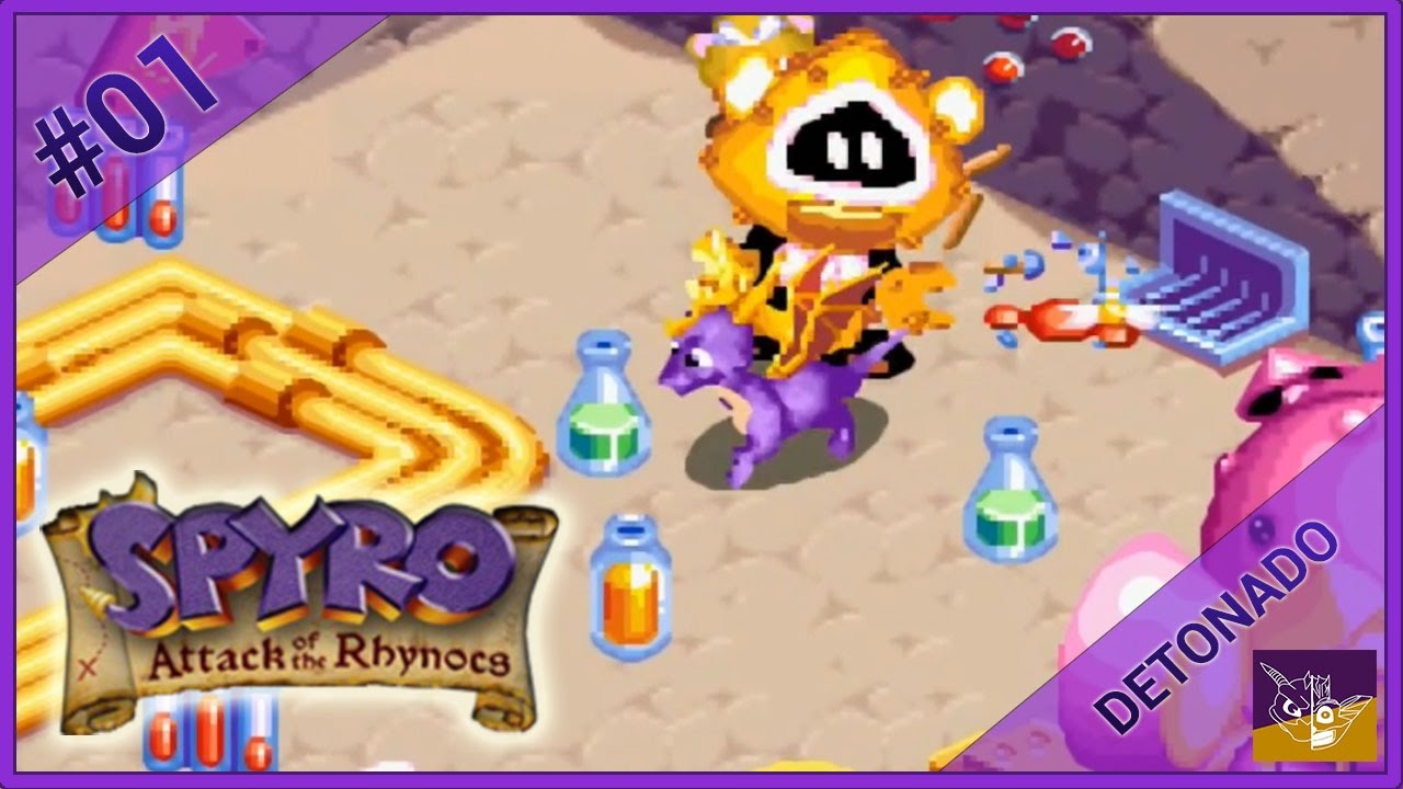SPYRO: ATTACK OF THE RHYNOCS #01 - Início da aventura, Dragon Shores e ...