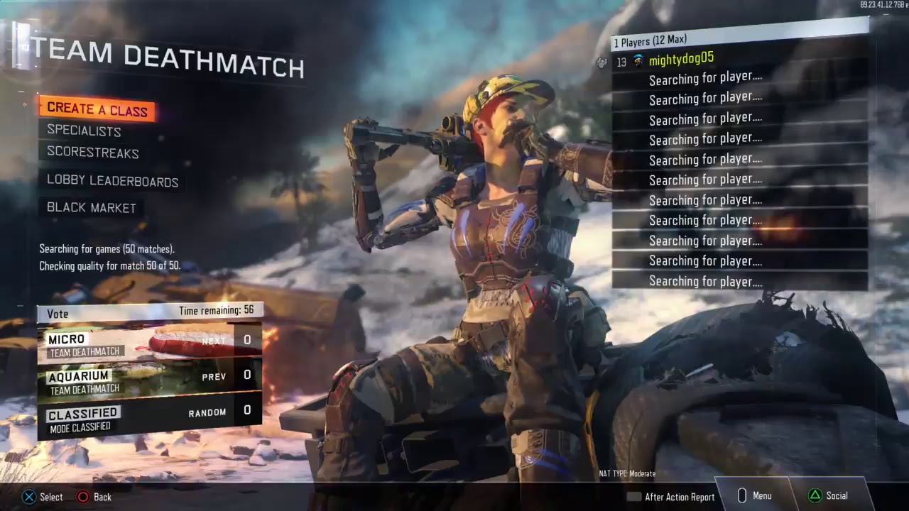 Sniper clan tryouts to L13 on ps4 and a channel announcement - YouTube