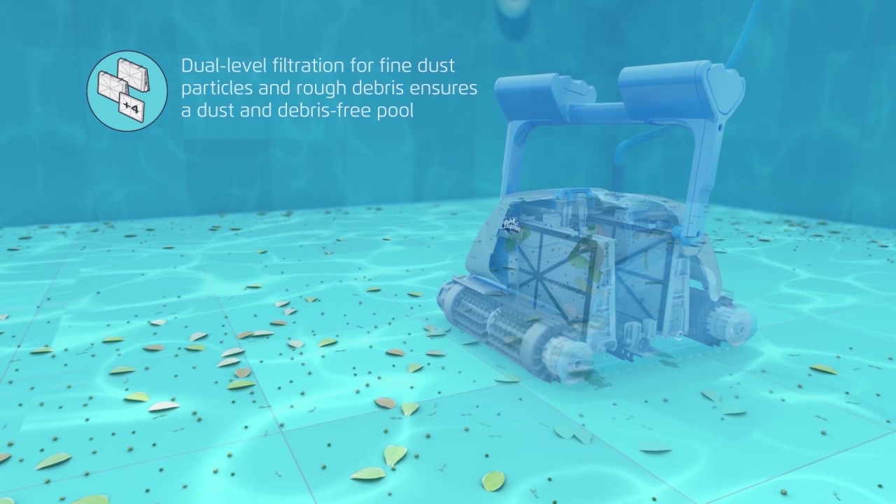 Dolphin F series features - filtration system - YouTube