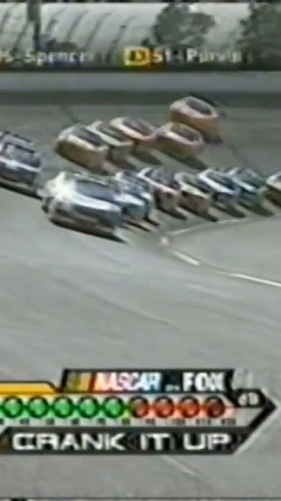 The first FOX 'Crank It Up' in a points-paying Cup race, the 2001 Daytona 500 #nascar #shorts ...