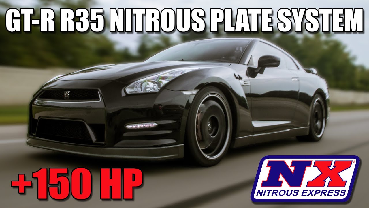 Give your GTR an additional 150 WHP!! Nitrous Express Gt-R R35 Plate ...