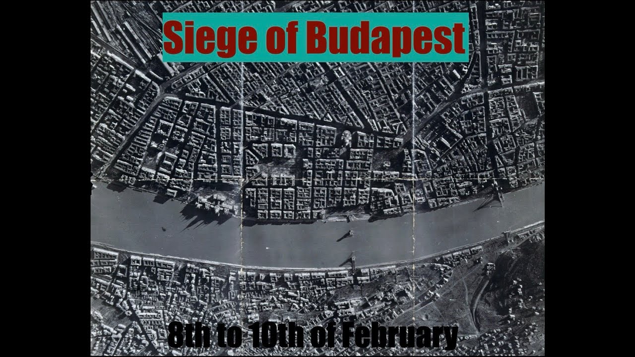 Siege of Budapest - from 8th to 10th of February, 1945. - YouTube