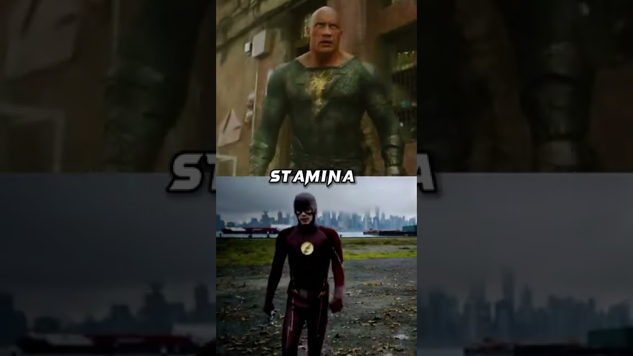 Black Adam vs flash CW - YouTube