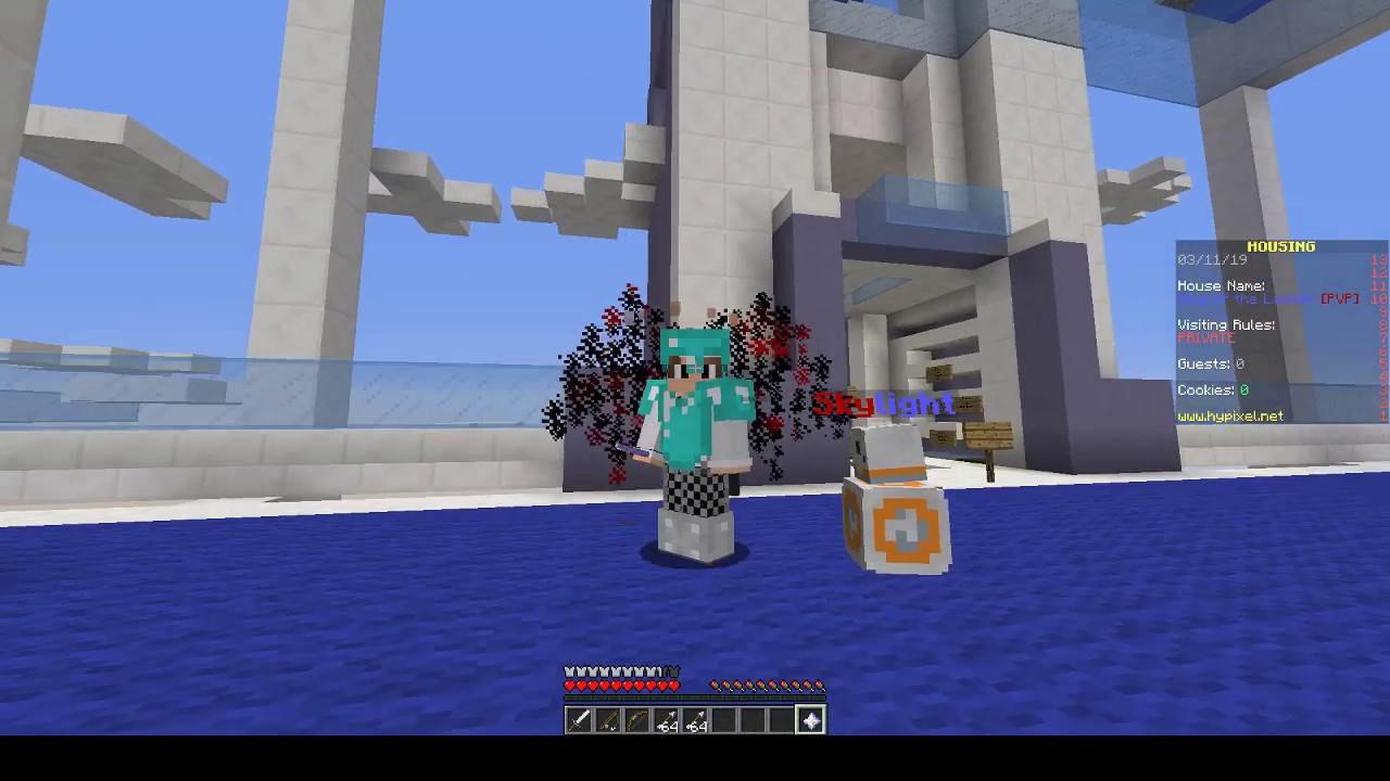 Hypixel Housing - Creating pvp kit - YouTube