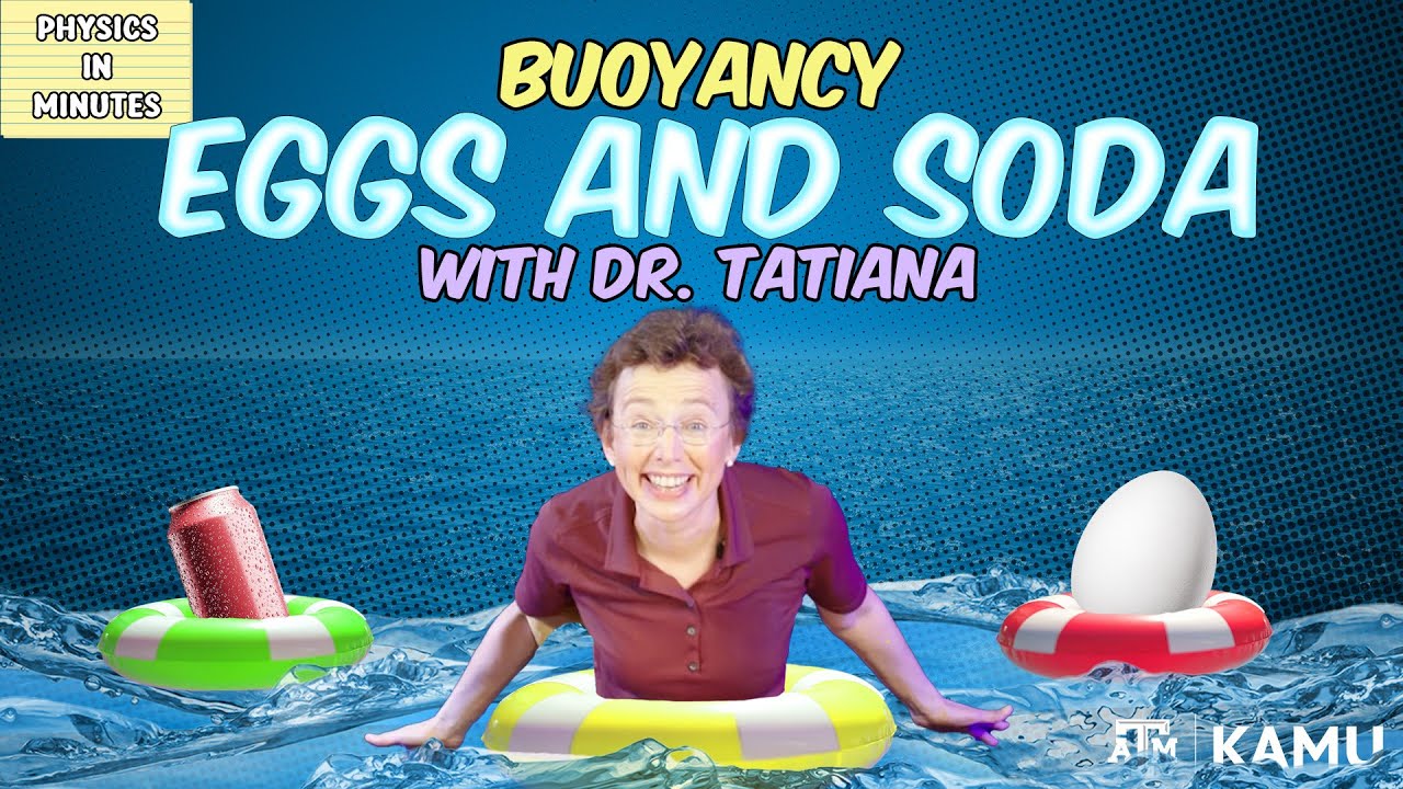Dr. Tatiana Teaches an Egg How to Swim! | Physics in Minutes - YouTube