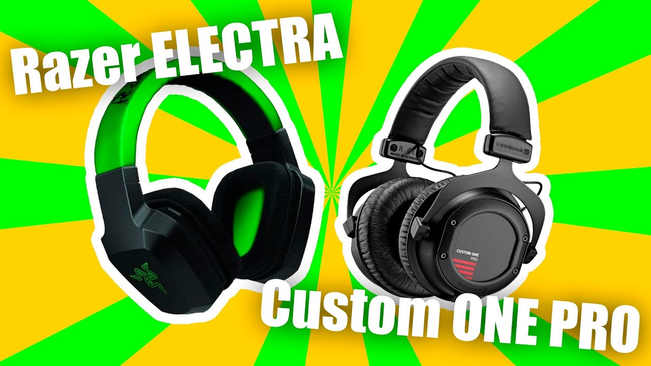 Razer ELECTRA vs. Custom ONE PRO - YouTube