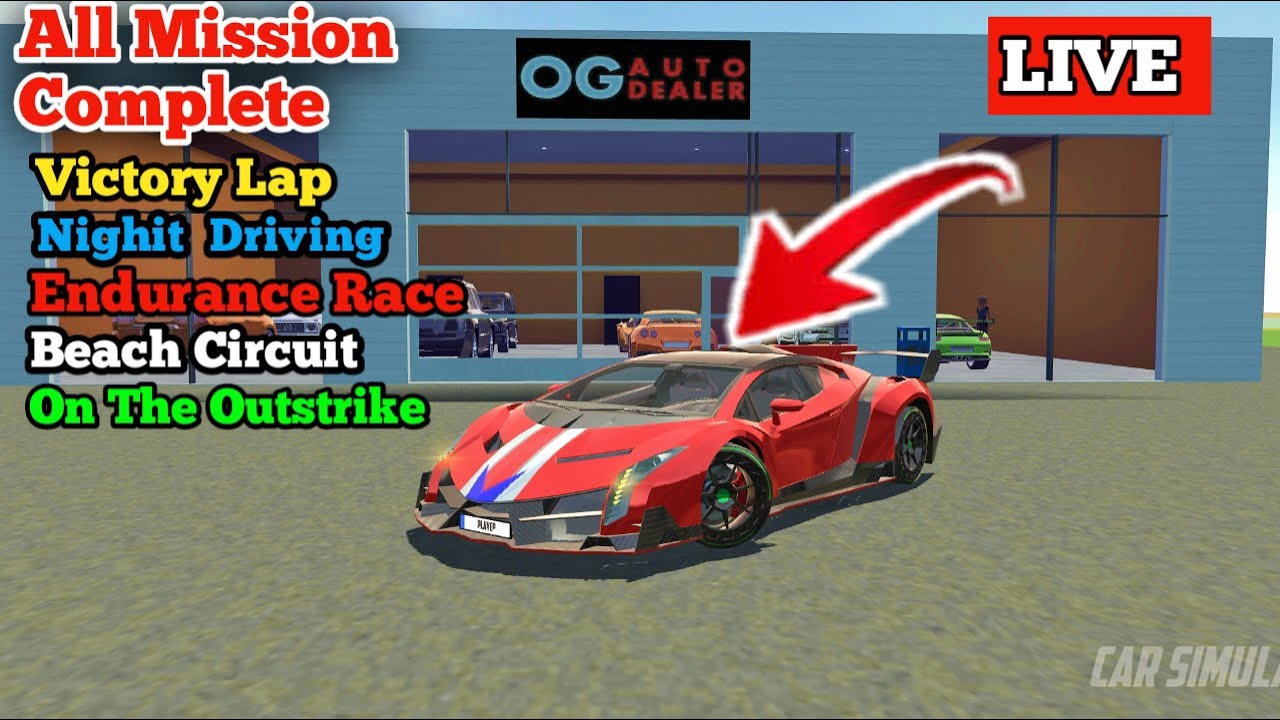 Car Simulator 2 All'Mission Complete Make More Money। - YouTube