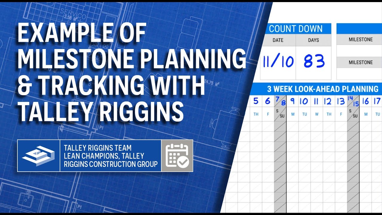 Example of #Milestone Planning & Tracking with Talley Riggins ...