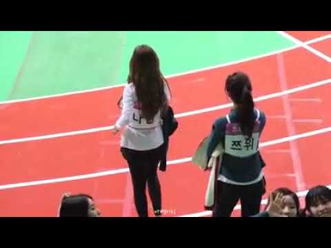 180115 아육대 엔딩 나연 직캠 (나여니와 친구들)Red velvet Yeri Wave