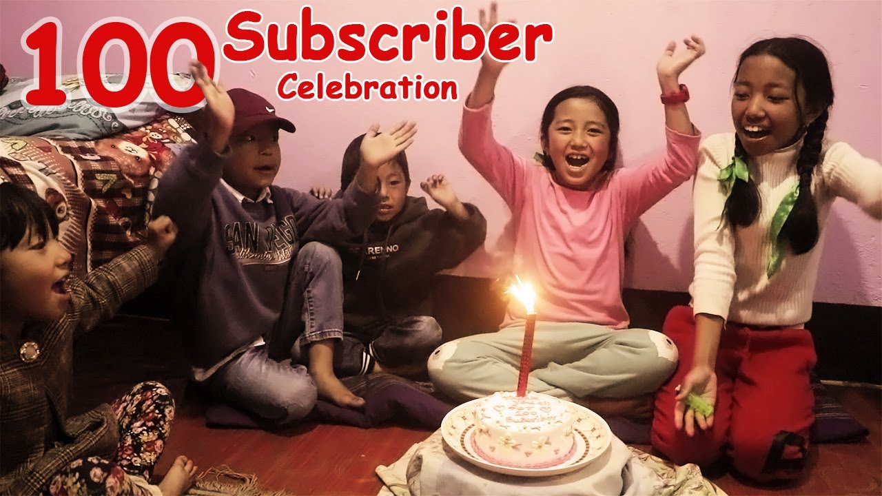 Finally 100 subscribers completed | 100 subscribers celebration - YouTube