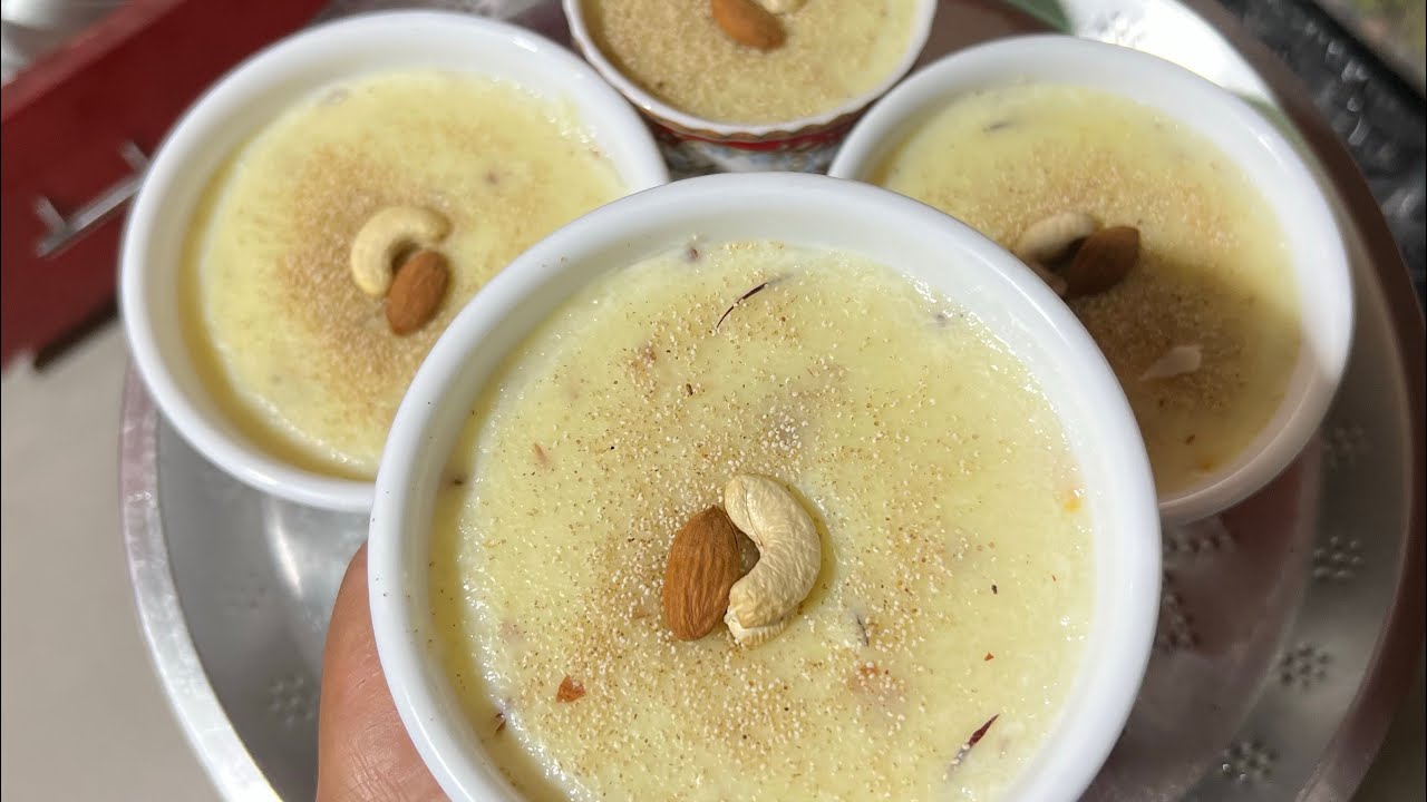 Quick and Easy kashmiri style phirni recipe with proper measurements ...