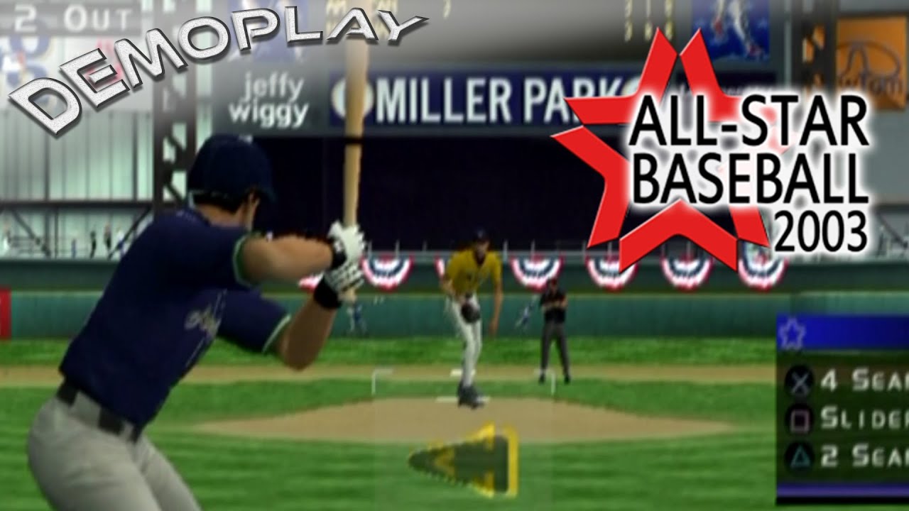 Demoplay: All-Star Baseball 2003 - YouTube