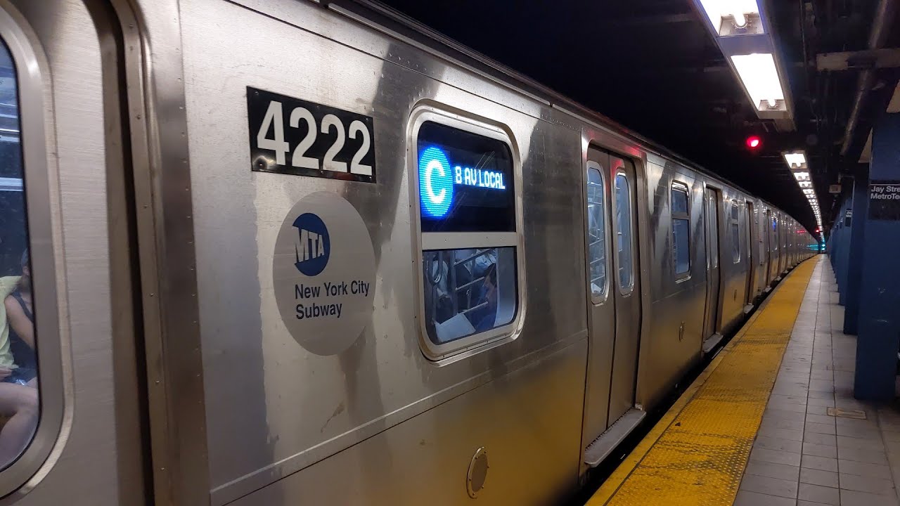 NYC Subway: R211A Debuts on C Line Fleet Rotation - YouTube