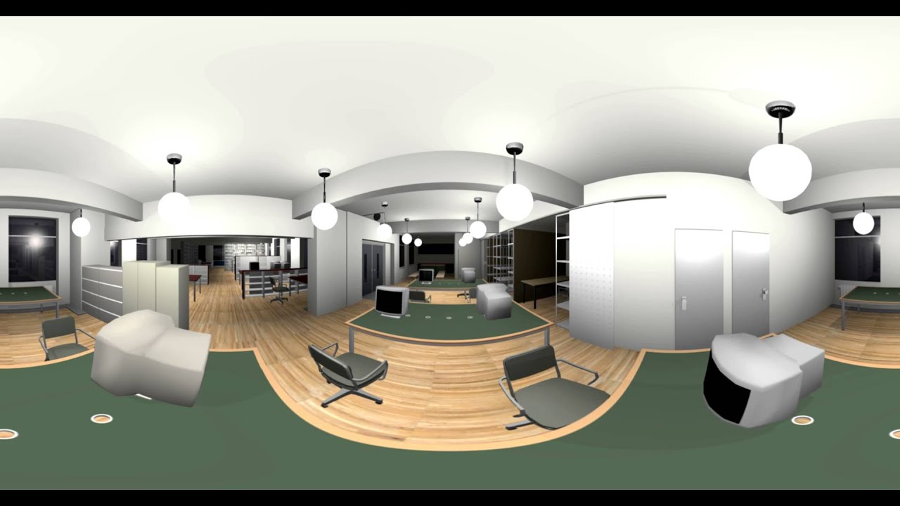 Test VVVV Google Cardboard - YouTube