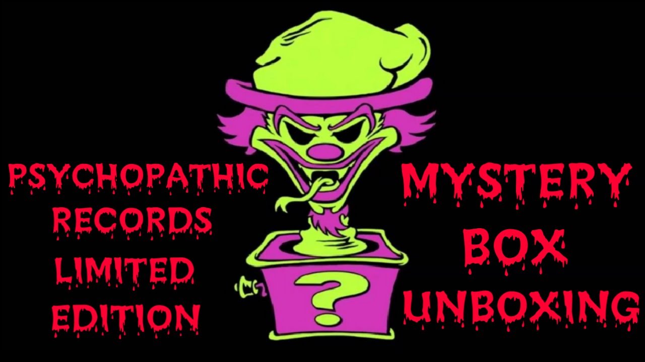 Psychopathic Records Limited Edition Mystery Box UNBOXING *Insane Items ...