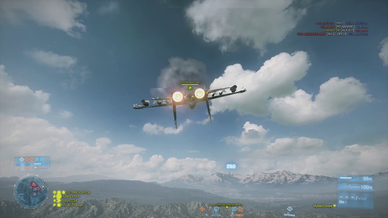 BF3 - FLANKER LAWN DART MODE | Jet Machine Gun vs Infantry - YouTube