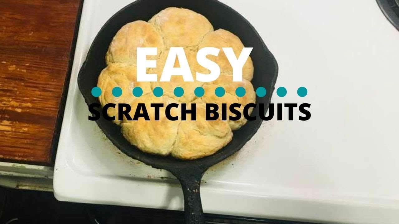 Easy Scratch Biscuits // Homemade Biscuits // Breakfast Idea - YouTube