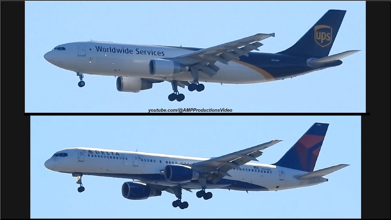 Plane Spotting Delta 757 UPS A306 American | Planesporring 111724 - YouTube