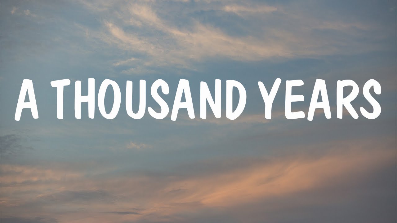 Christina Perri - A Thousand Years (Lyrics) | David Guetta, Doja Cat ...