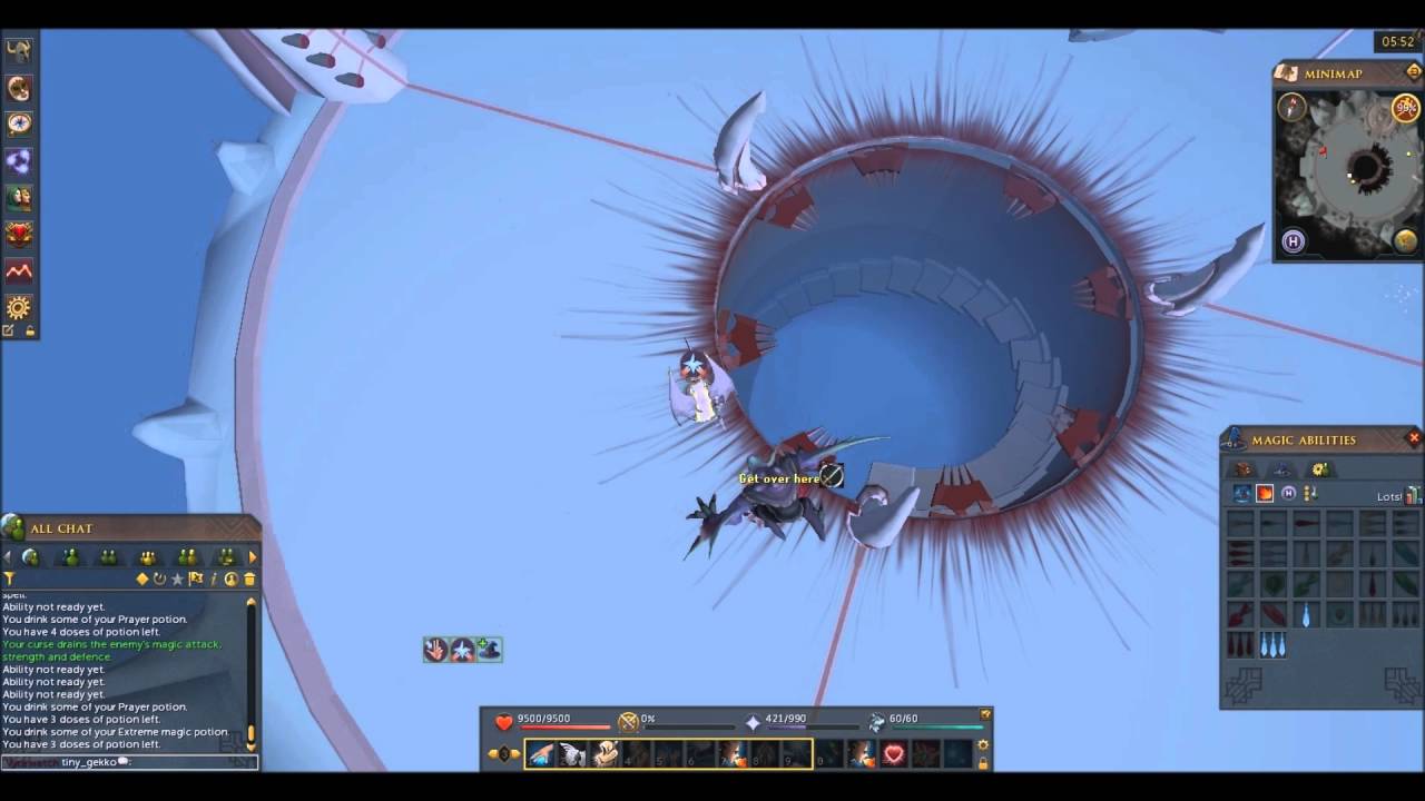 Final Boss Fight In the Runescape Quest; River of Blood - YouTube