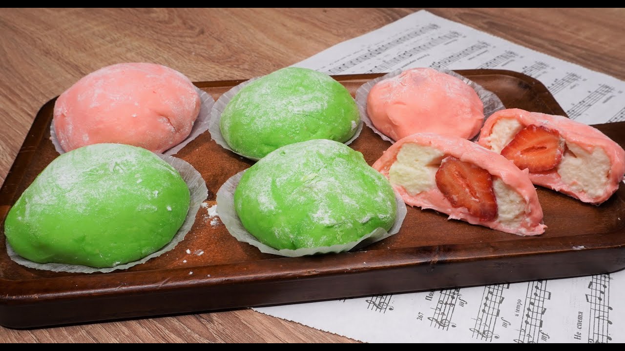 THE BEST AND SOFT MOCHI RECİPE İN A PAN JUST 10 MİNUTE - YouTube