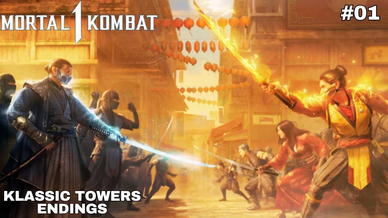 Mortal Kombat 1 - Sub Zero Scorpion & Smoke Klassic Tower Ending. #mk1 ...