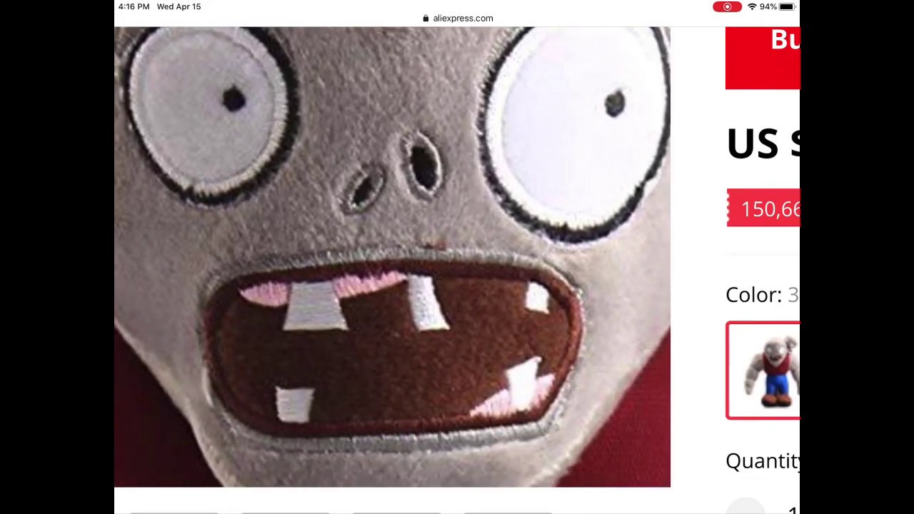 How to make your own PvZ football zombie plush - YouTube