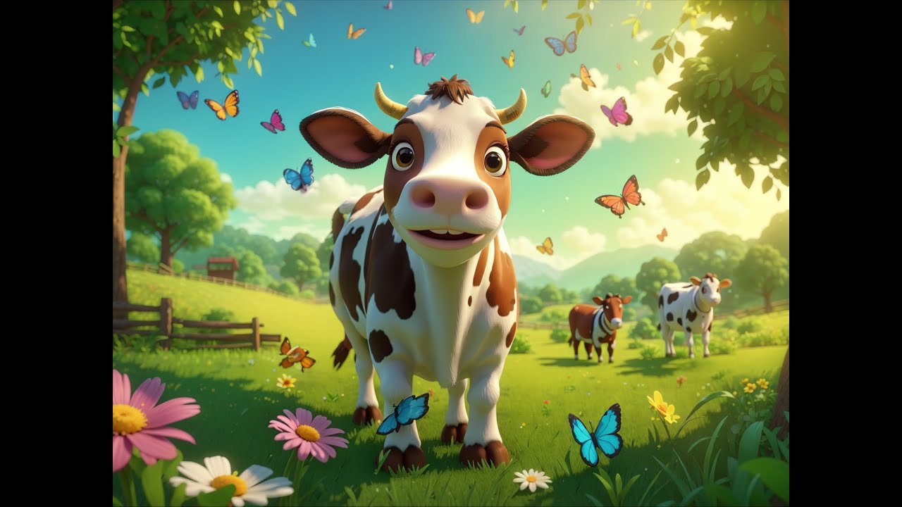 COW SONG FOR KIDS - YouTube