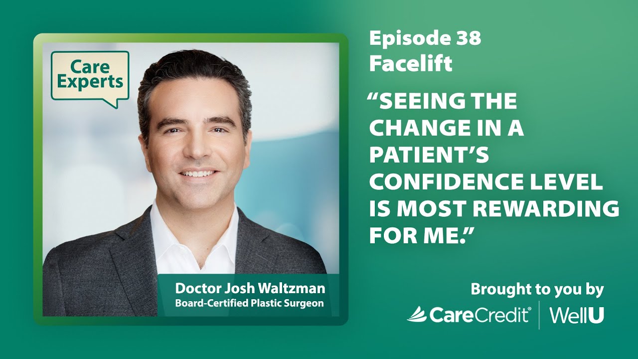 Facelift Facts With Dr. Waltzman | Care Experts By CareCredit - YouTube