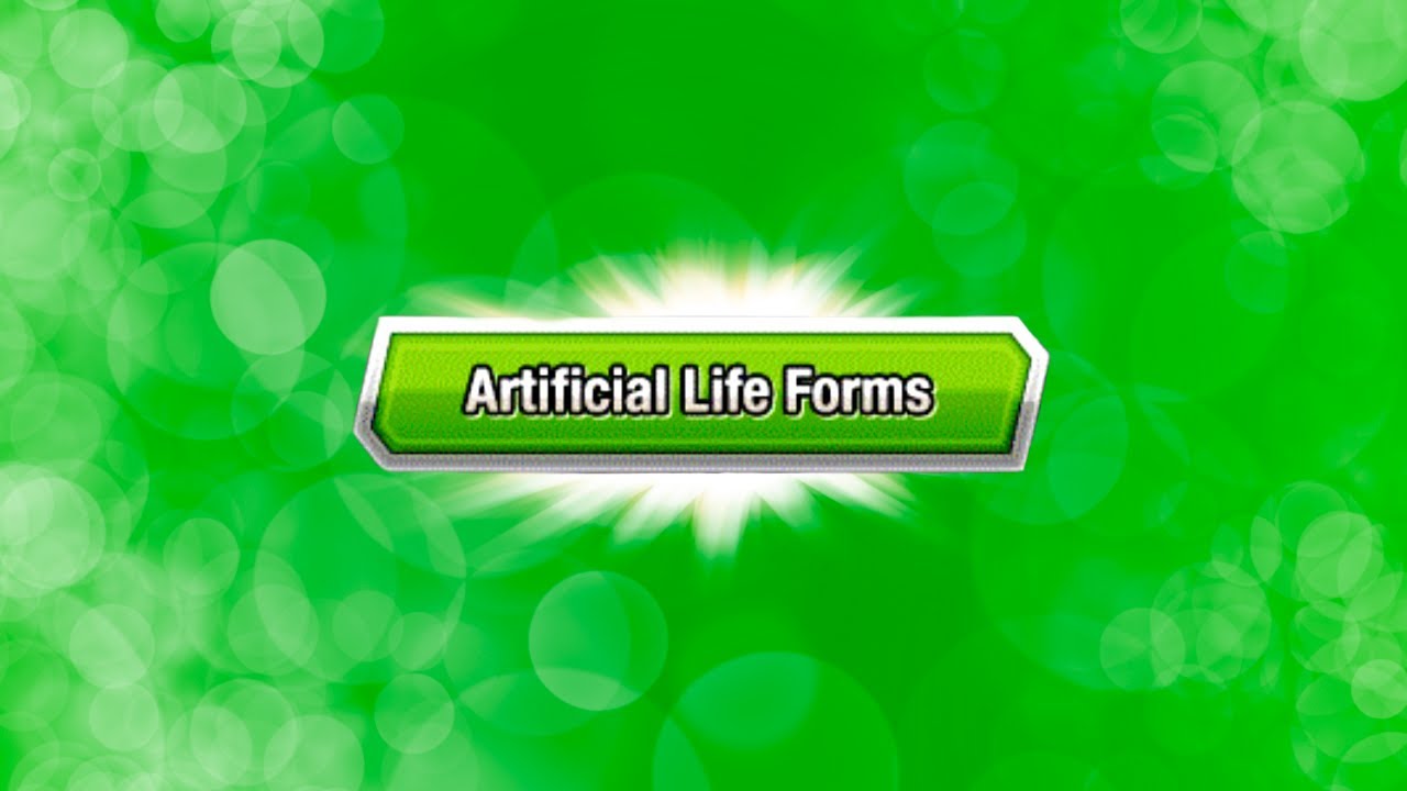Artificial Life Forms | Dokkan - YouTube
