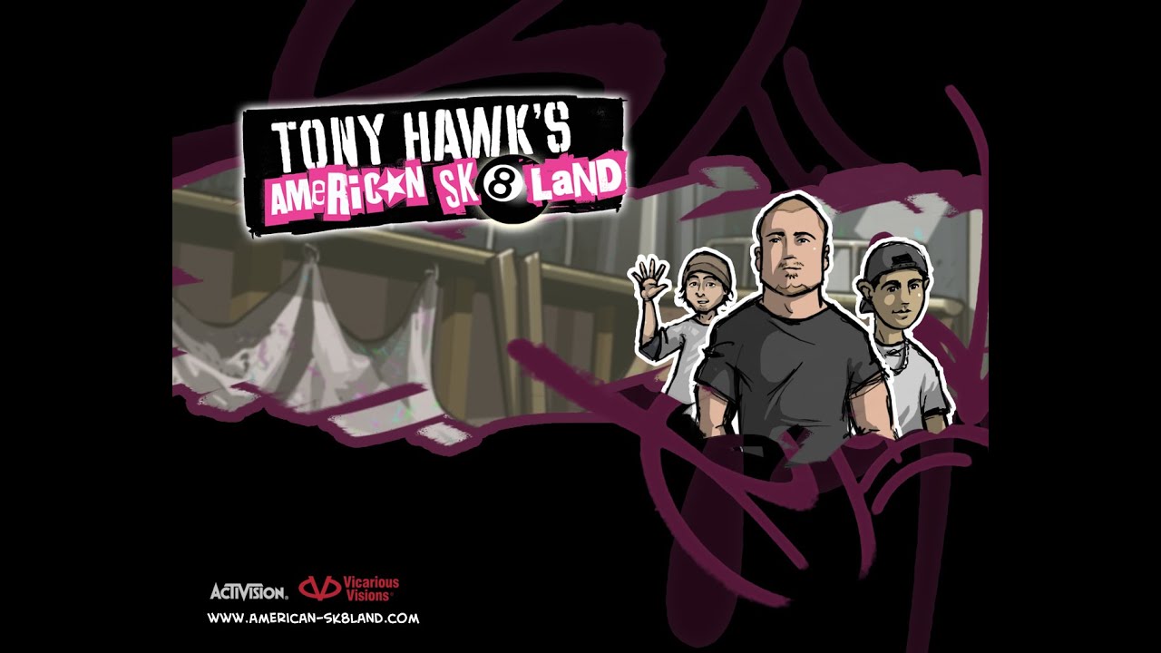 Spot Gameplay TONY HAWK'S AMERICAN SK8LAND NINTENDO DS - YouTube