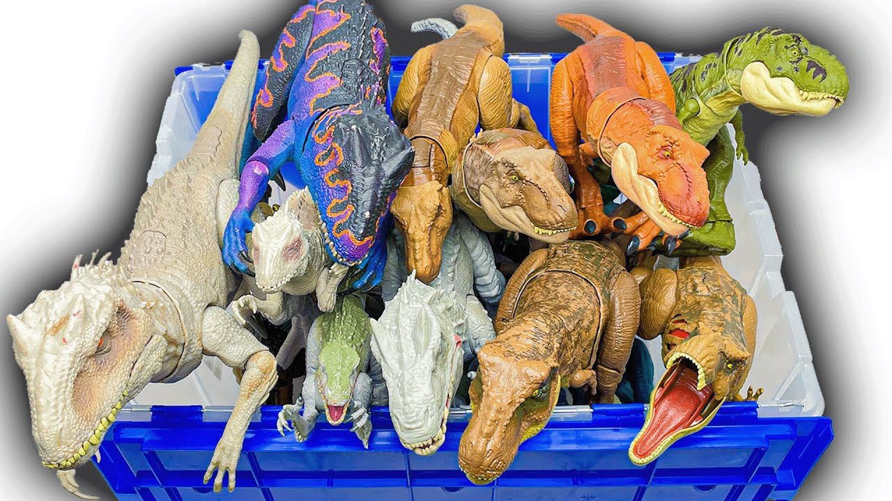 MASSIVE T-Rex vs. Indominus Rex Collection Haul | T-Rex, I-Rex, Giganotosaurus, Spinosaurus ...