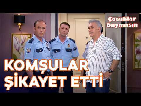 Haluk Komşuları Beklerken Kapıya Polis Geldi! - Çocuklar Duymasın