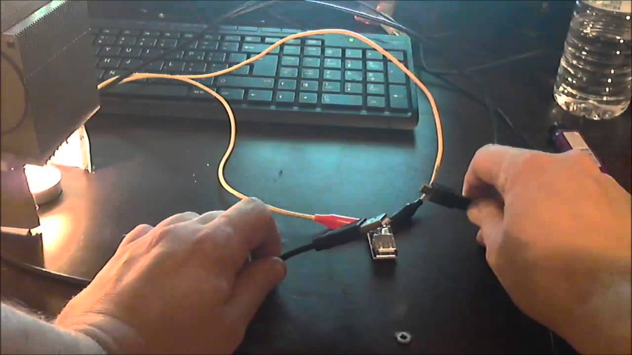 How to charge a cell phone using a candle - YouTube