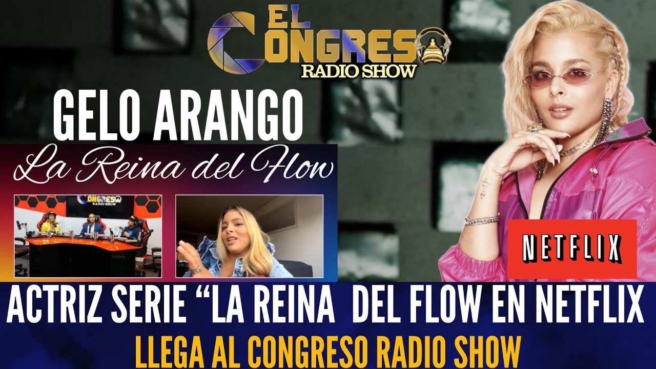 Entrevista a actriz serie de netflix el congreao radio show Gelo Arango ...