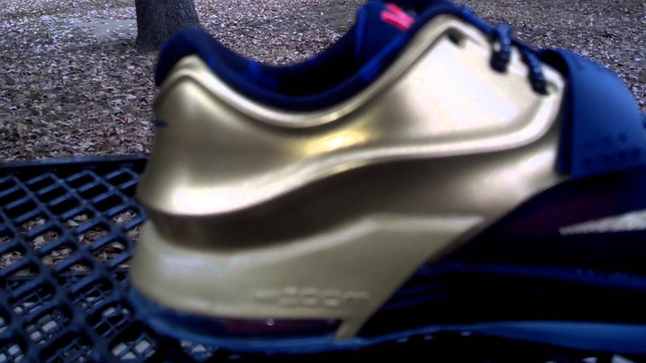 Nike KD 7 "Gold Medal" - YouTube