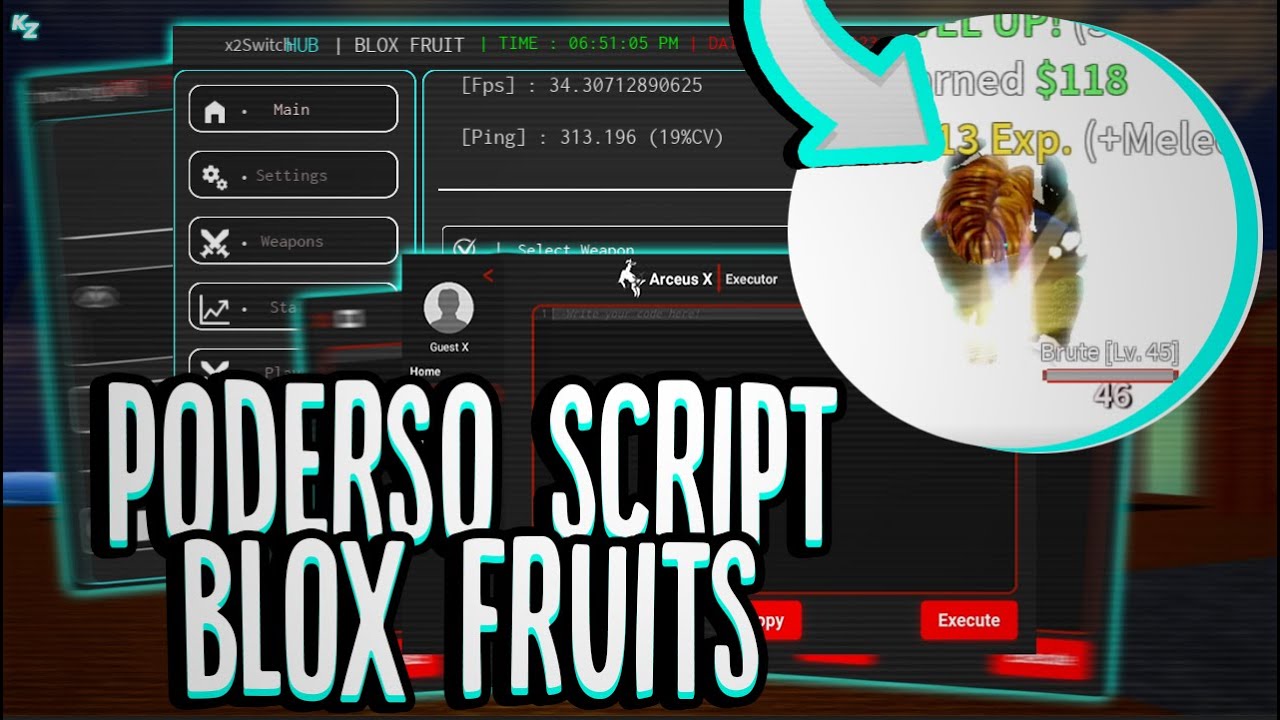 MEU DEUS 🔥 Script Blox Fruits - Auto Farm OP, Auto Raid!! *NOVO MUKURO ...