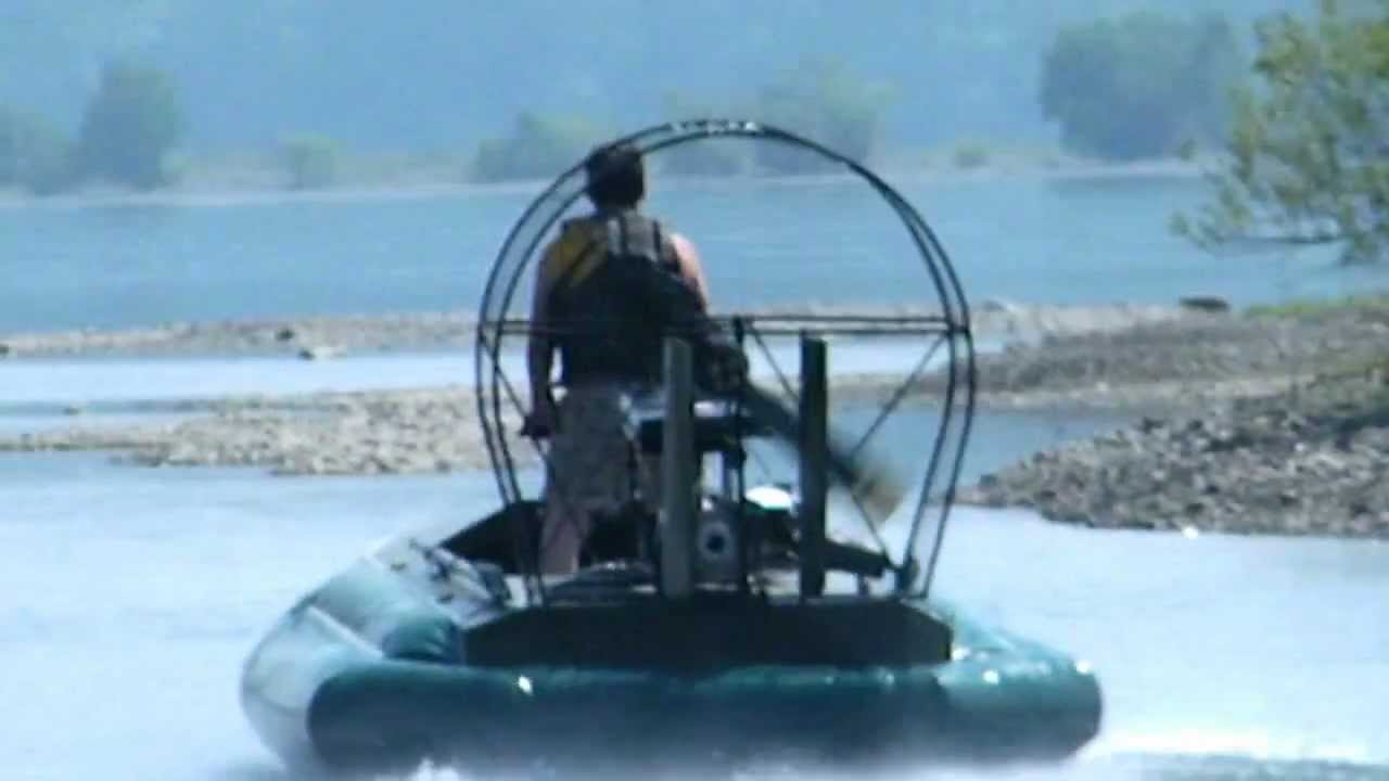 hovercraft SEVTEC SCOUT - YouTube