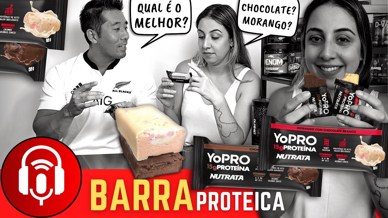 Nutrata YoPro Barra Proteica | Qual é o melhor sabor? Chocolate ...