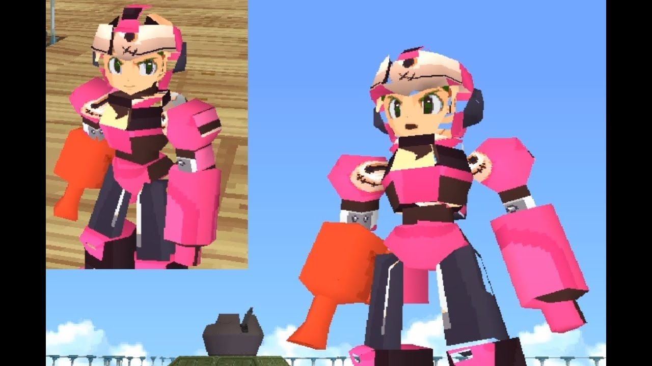 MegaMan Legends 2 - Pink MegaMan / MegaTron [Cheat Codes + Model Hack ...