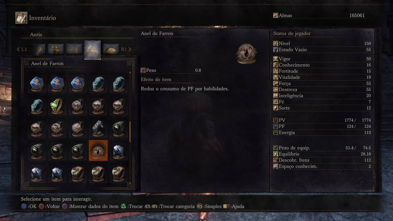 Bug trofeu todos os aneis dark souls 3 - Bug trophy all rings dark ...