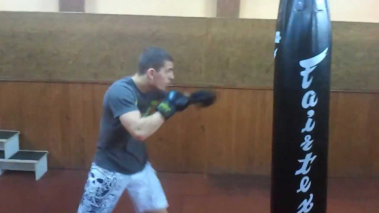 Ignas Barysas | On the heavy bag - YouTube