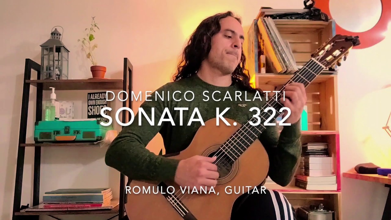 #ConcursoDeViolaoFabioLima: Sonata K322, Romulo Viana - YouTube Music