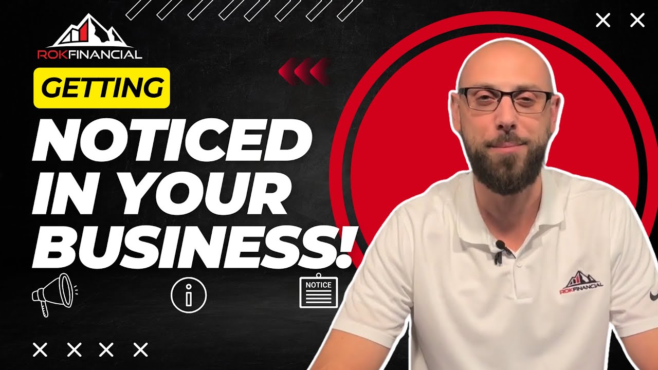 Getting Noticed in Your Business - YouTube